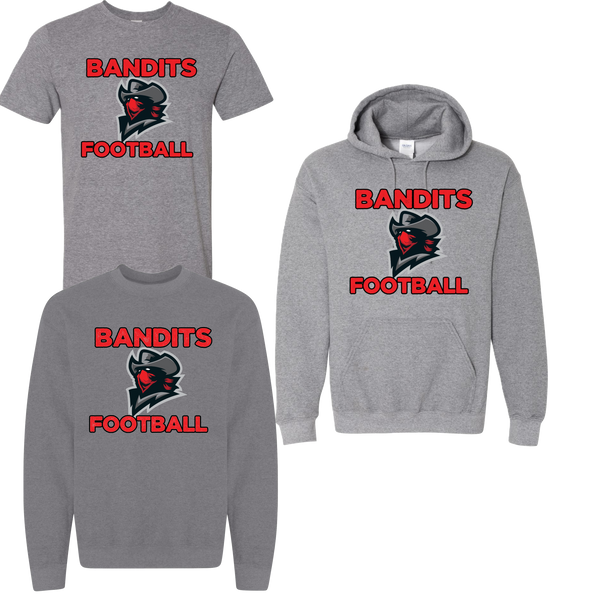 BANDITS FOOTBALL LOGO – Razzle Dazzle Designs & More